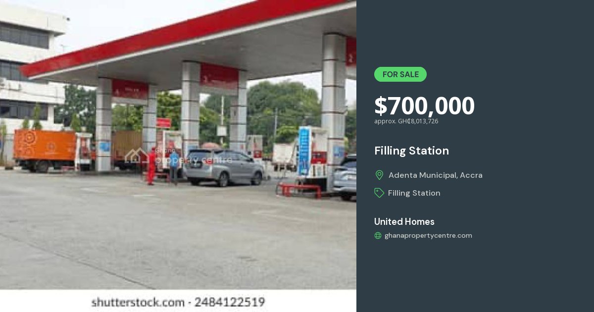 For Sale: Filling Station, Adenta, Adenta Municipal, Accra | Ghana ...